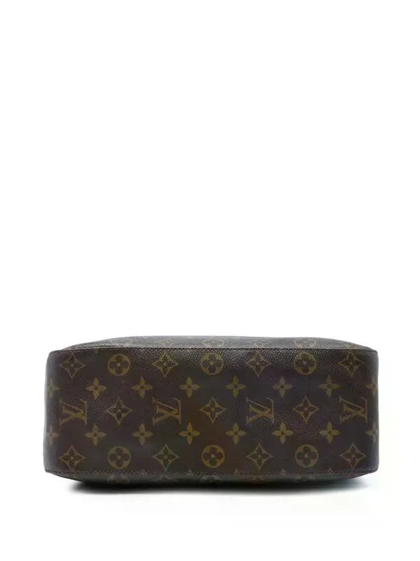 LOUIS VUITTON Monogram Canvas Looping Gm Shoulder Bag - Brown