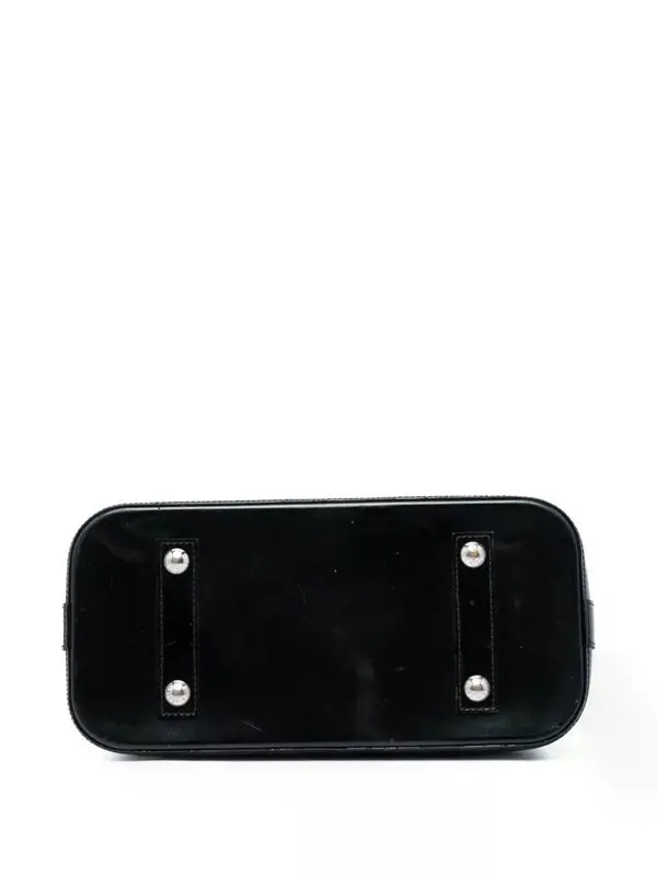 LOUIS VUITTON Electric Epi Alma Pm Handbag - Black