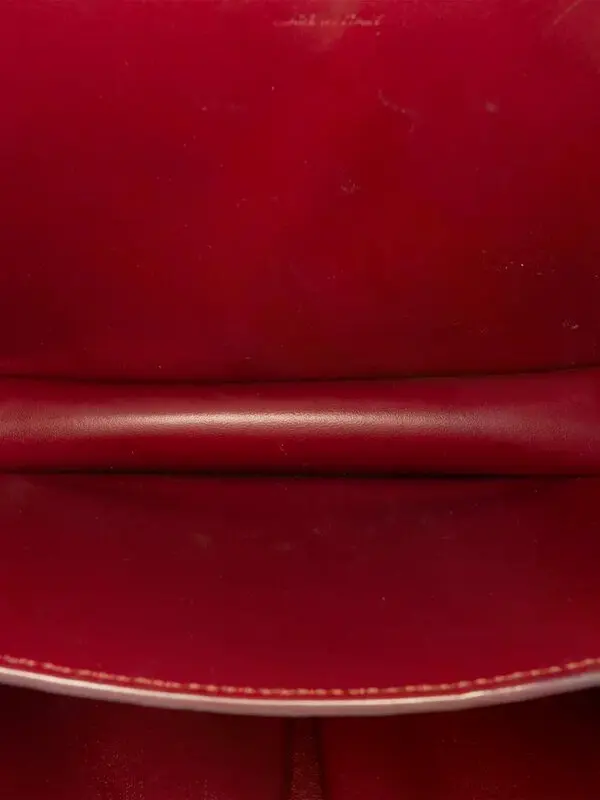 Celine Medium Calfskin Classic Box Crossbody Bag - Red