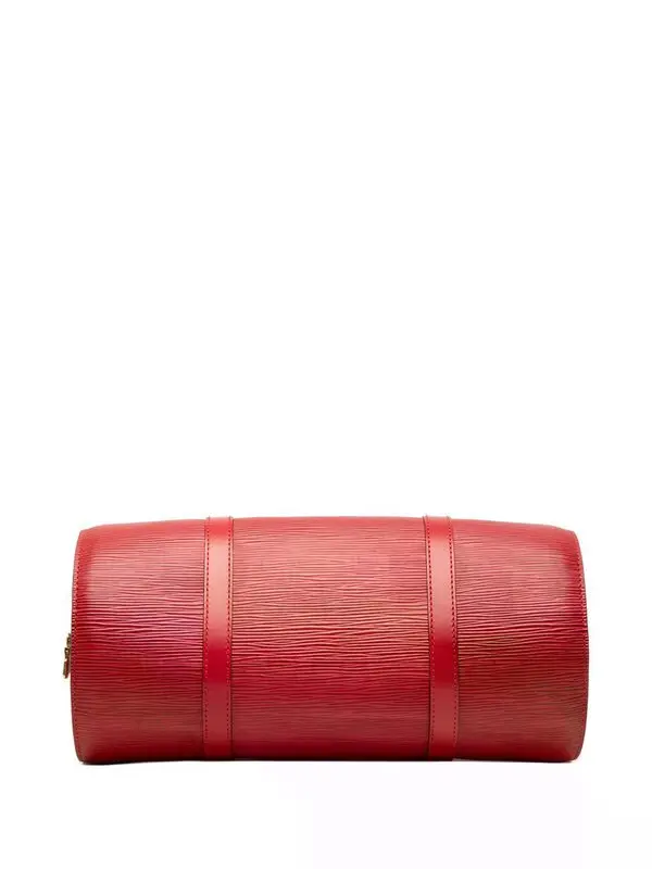 LOUIS VUITTON 1997 Epi Soufflot Handbag - Red