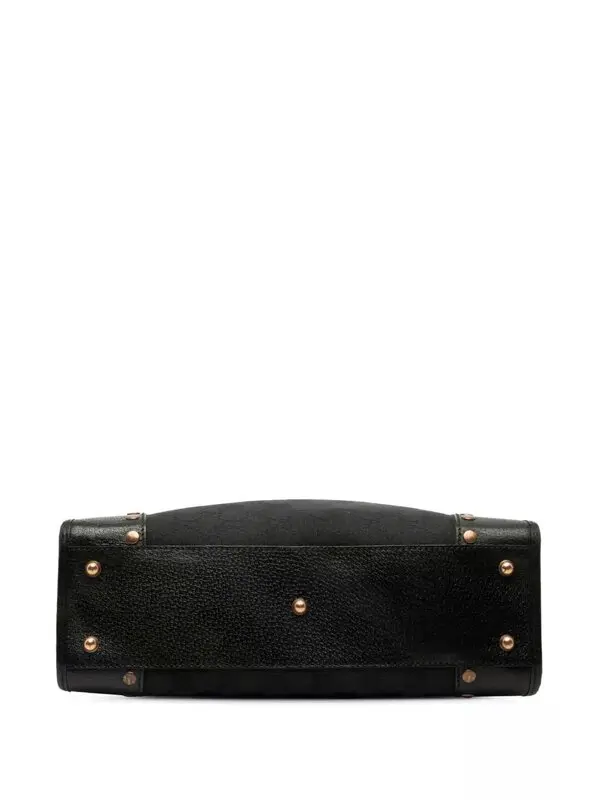 Gucci Gg Canvas Nailhead Tote Bag