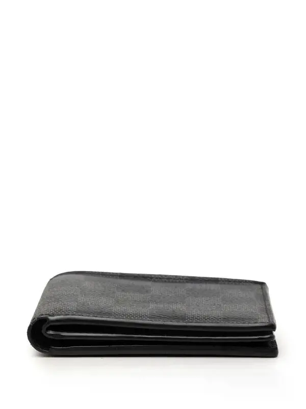 LOUIS VUITTON 2018 Damier Graphite Amerigo Wallet Small Wallets