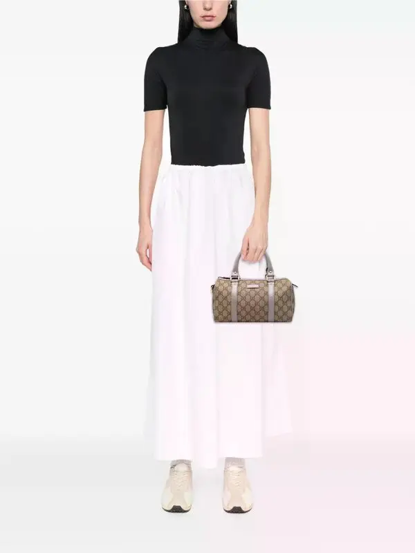Gucci Small Gg Supreme Joy Boston Bag - Neutrals