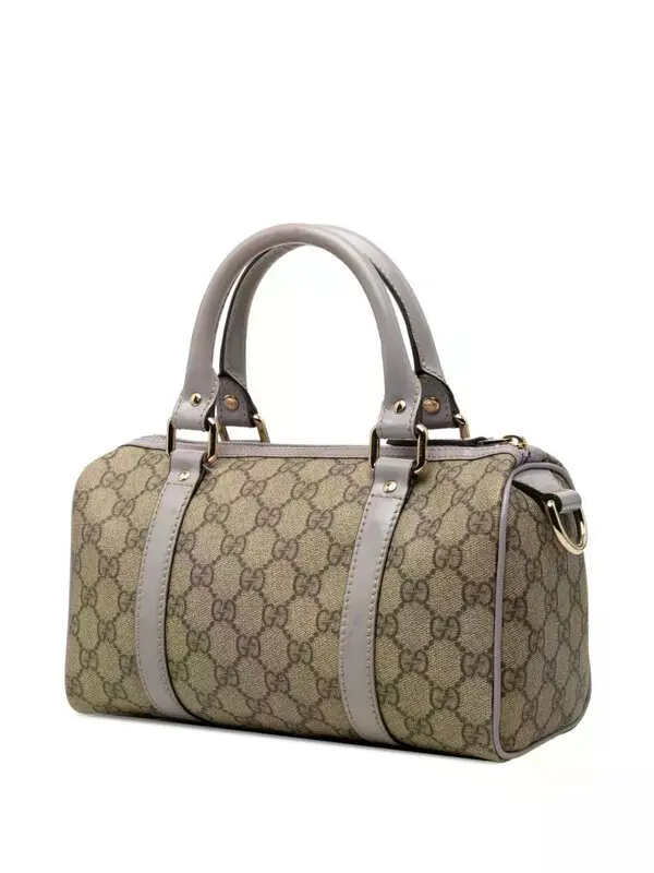 Gucci Small Gg Supreme Joy Boston Bag - Neutrals
