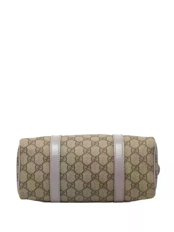 Gucci Small Gg Supreme Joy Boston Bag - Neutrals