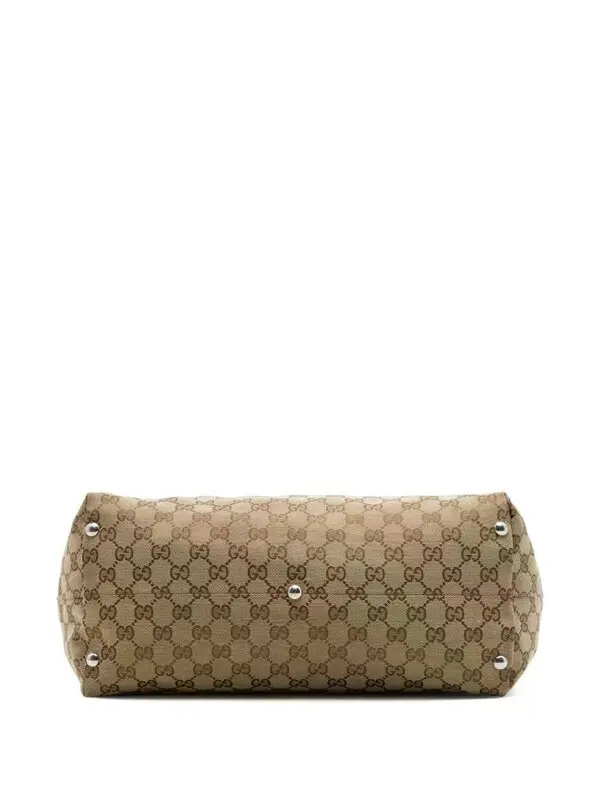 Gucci Gg Canvas Icon Bit Tote Bag - Neutrals