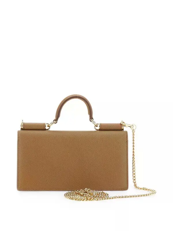 Dolce & Gabbana Dauphine Leather Mini Bag
