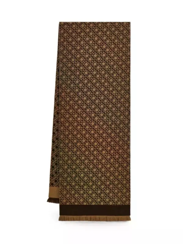 FERRAGAMO Gancini Chain Scarf - Neutrals
