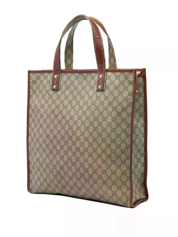 Gucci Gg Supreme Web Tote Bag