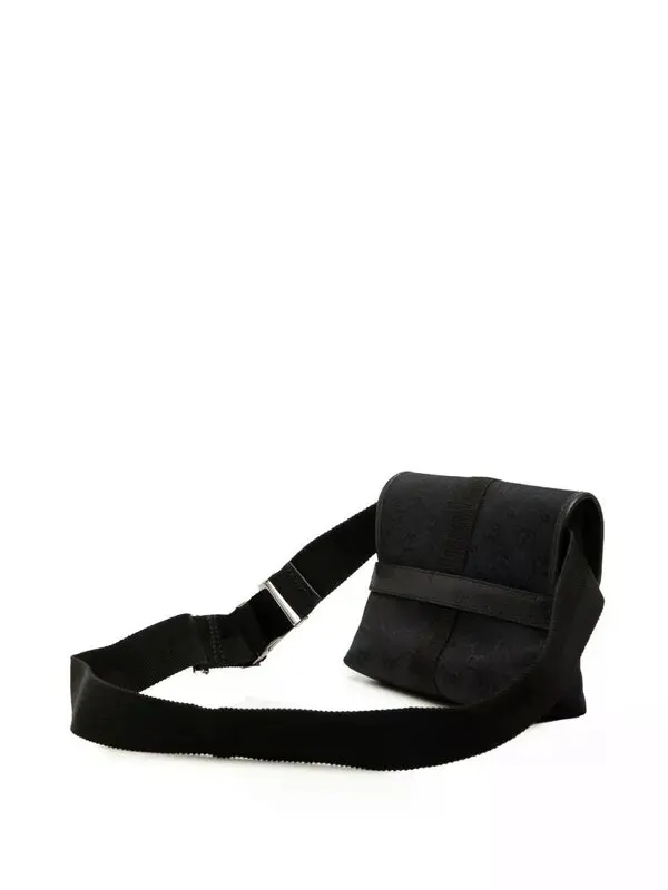 Gucci Gg Canvas Belt Bag - Black