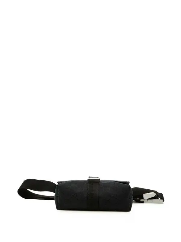 Gucci Gg Canvas Belt Bag - Black