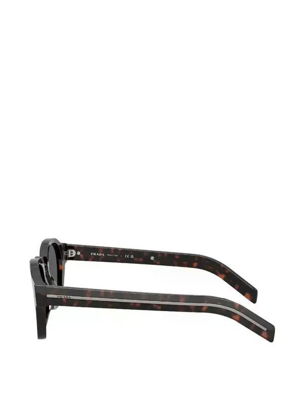 Prada Geometric Frame Sunglasses