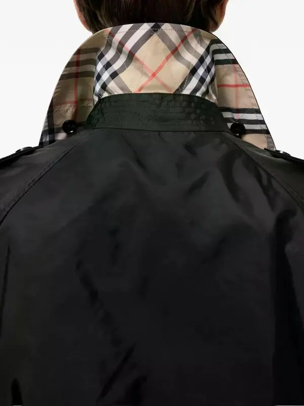 Burberry Mid-length Nylon Leadenham Trench Coat