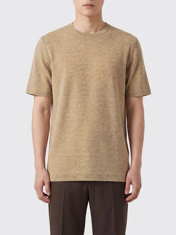 Zegna T-shirt Camel