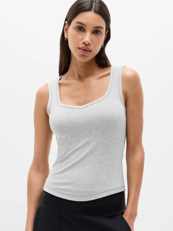 Athleta Perfect Rib Sweetheart Tank