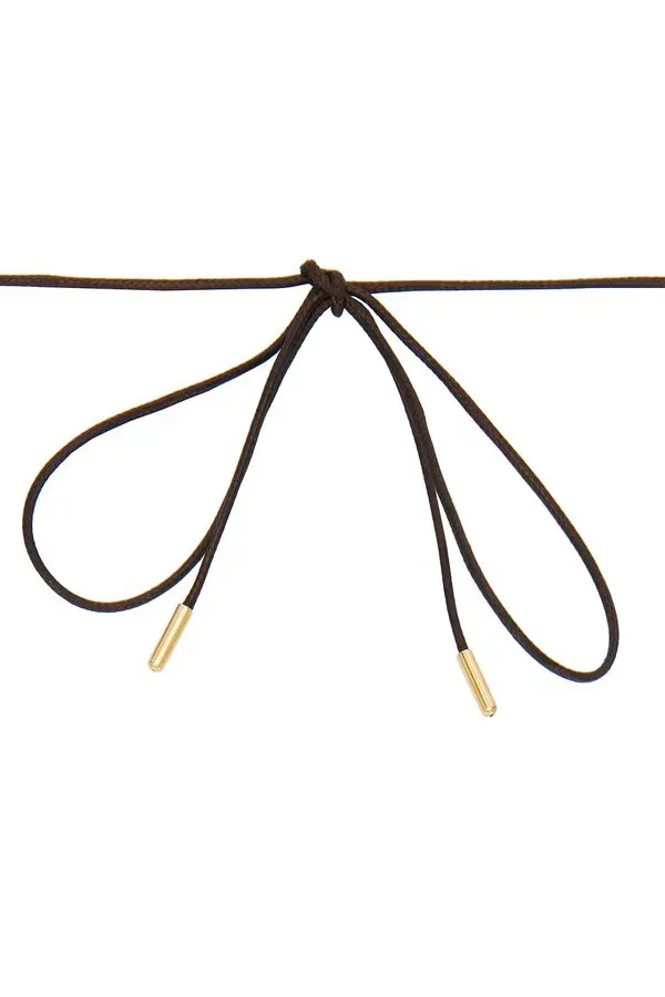 Éliou Trout Comb Necklace - Brown