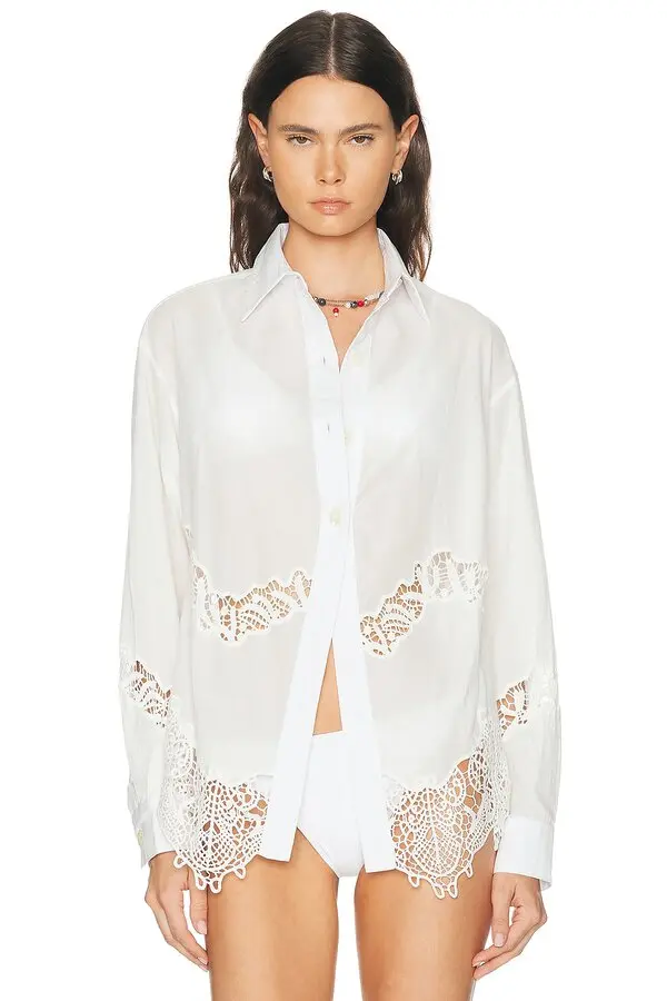 Éliou Sumi Button Down Top
