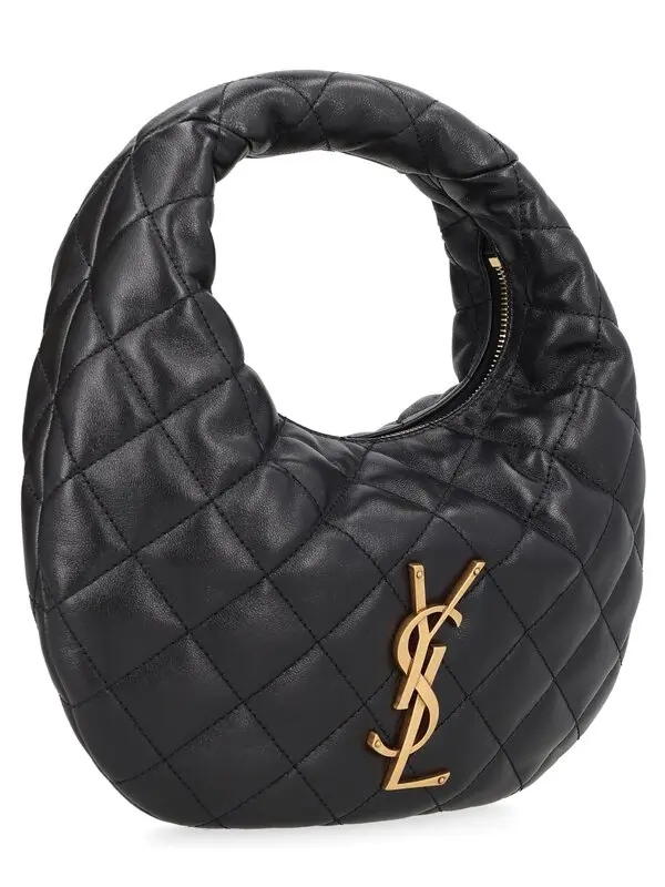 Saint Laurent Borsa "icarino" In Nappa Trapuntata