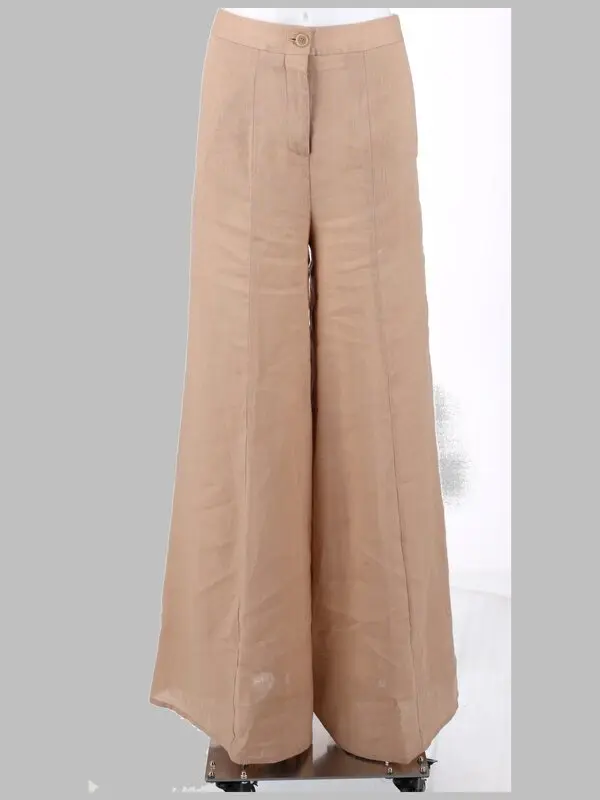 SEMICOUTURE Kym" Linen Trousers