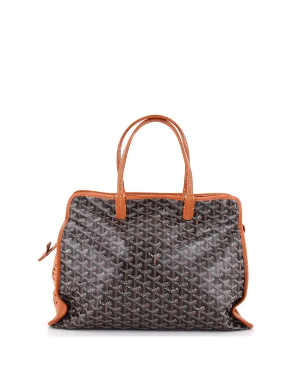 Goyard Pm Hardy Pet Carrier Coated Canvas