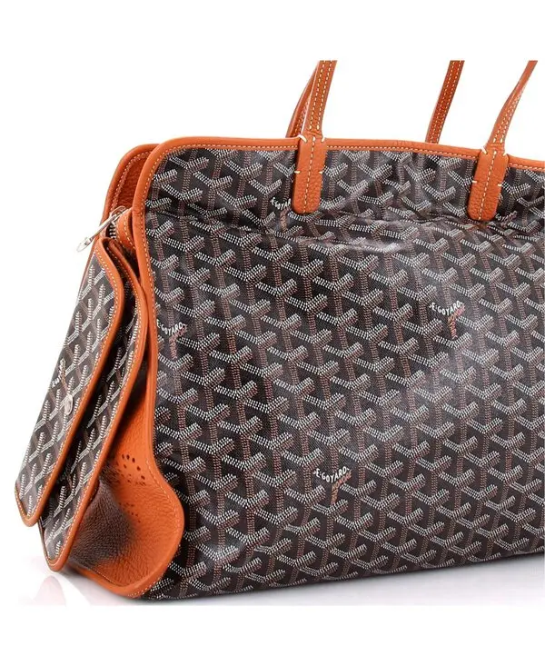 Goyard Pm Hardy Pet Carrier Coated Canvas