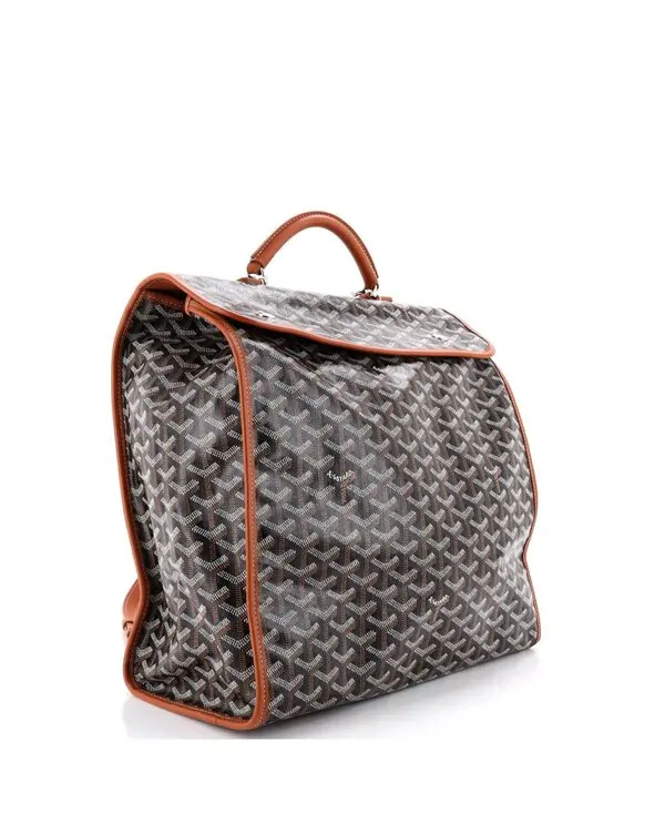 Goyard Saint Leger Briefcase Backpack Coated Canvas