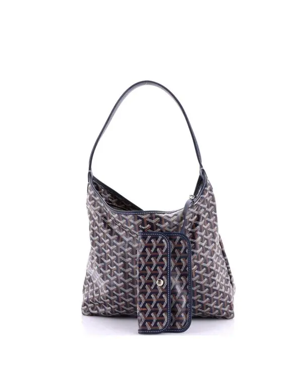 Goyard Boheme Hobo Printed Coated Canvas