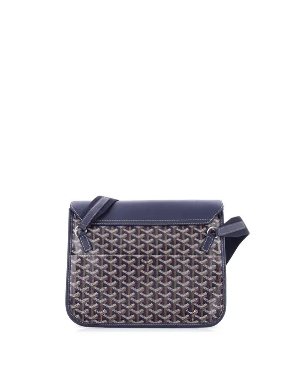 Goyard Coursier Messenger Bag Coated Canvas And Leather