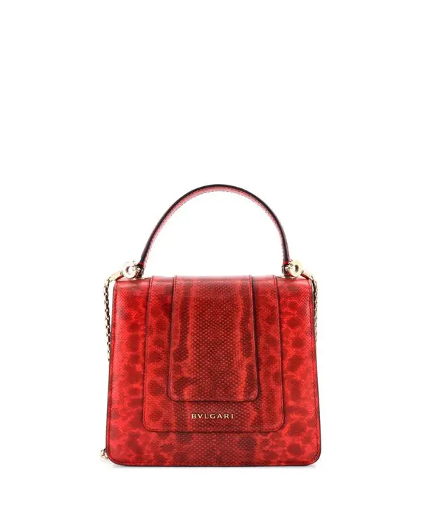 BVLGARI Small Serpenti Forever Top Handle Bag Karung