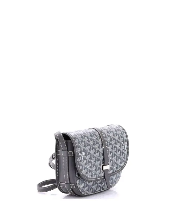Goyard Pm Belvedere Ii Messenger Bag Coated Canvas