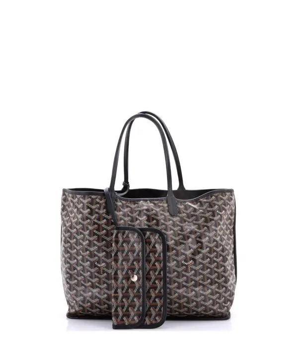 Goyard Pm Anjou Reversible Tote Coated Canvas