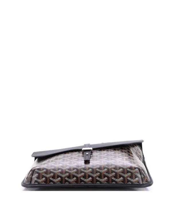 Goyard Coursier Messenger Bag Coated Canvas And Leather