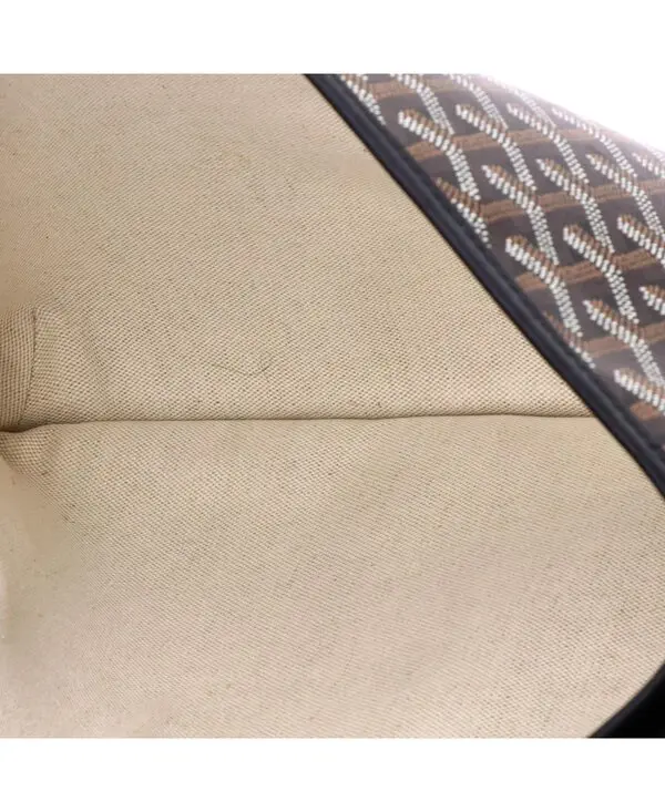 Goyard Coursier Messenger Bag Coated Canvas And Leather