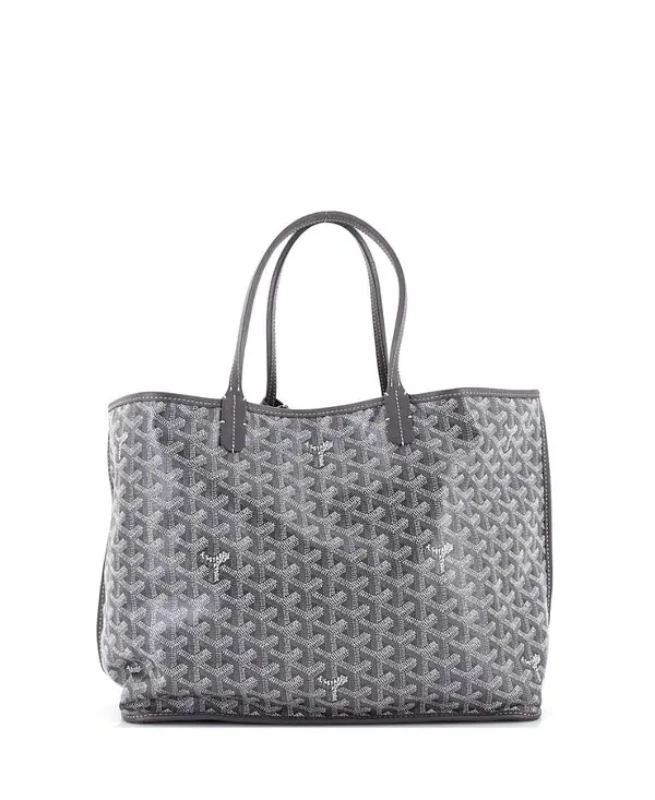 Goyard Pm Anjou Reversible Tote Coated Canvas - Gray