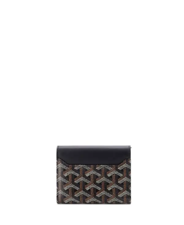 Goyard Compact Saint Gabriel Wallet Coated Canvas And Leather
