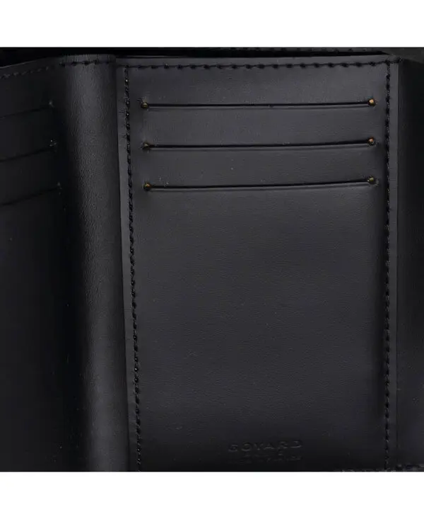Goyard Compact Saint Gabriel Wallet Coated Canvas And Leather