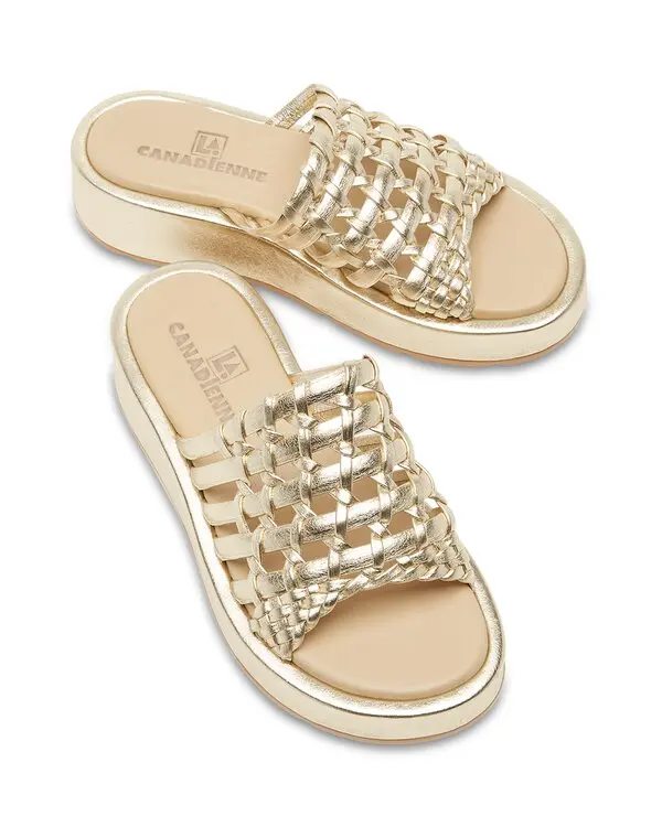 La Canadienne Aveva Leather Sandals