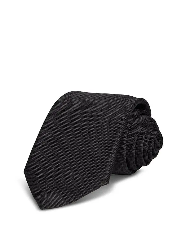 BOSS Silk Classic Neat Tie - Black