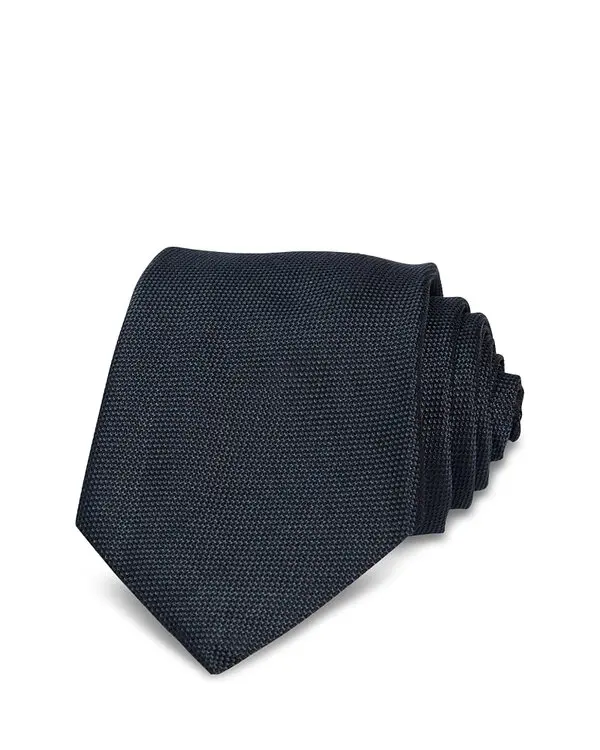 BOSS Silk Classic Neat Tie - Dark Blue