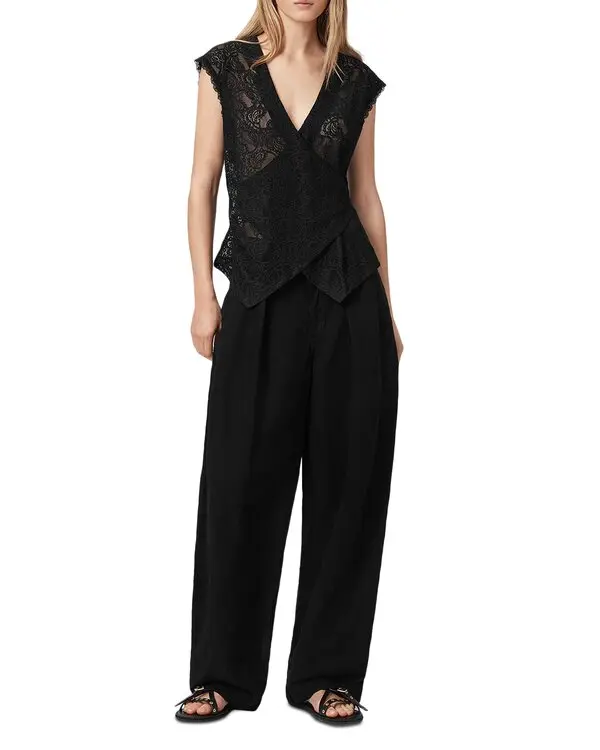 ALLSAINTS Vera Top - Black