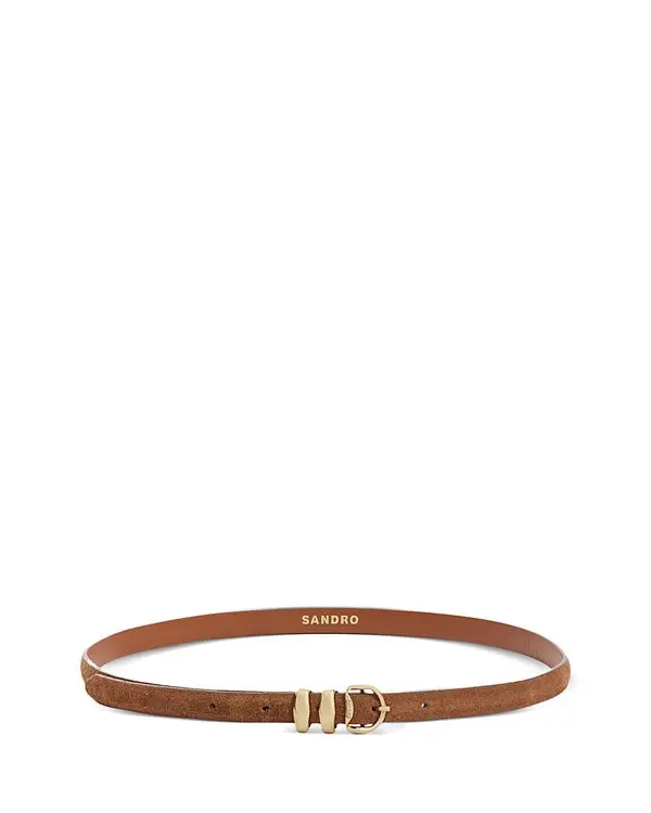 Sandro Flo Suede Belt
