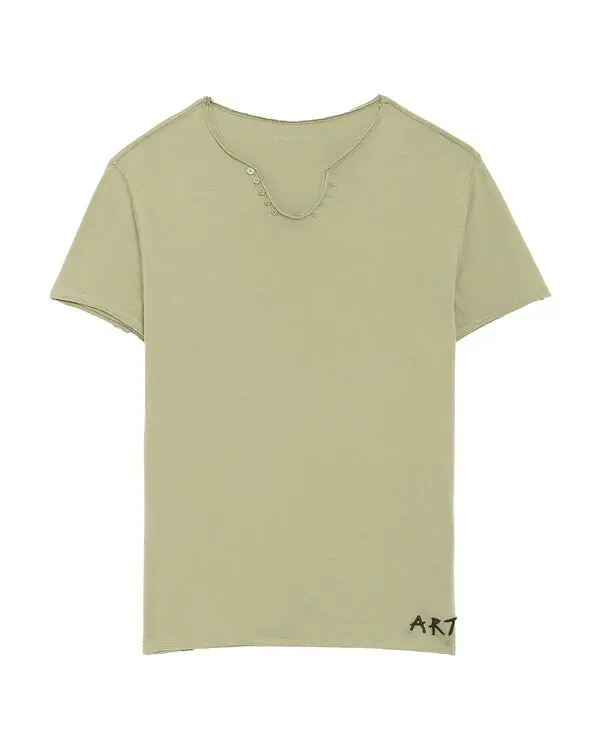 Zadig&Voltaire Monastir Art Henley Tee