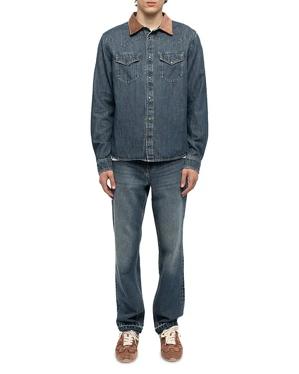 Zadig&Voltaire Saby Denim Jacket - Medium Blue