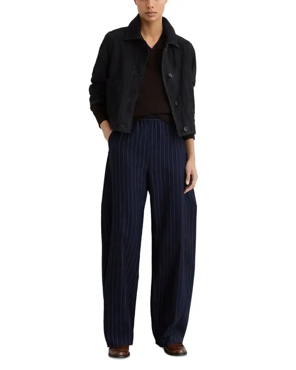 REISS Sonny Suede Jacket
