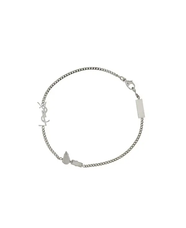 Saint Laurent Cassandre Charm Bracelet