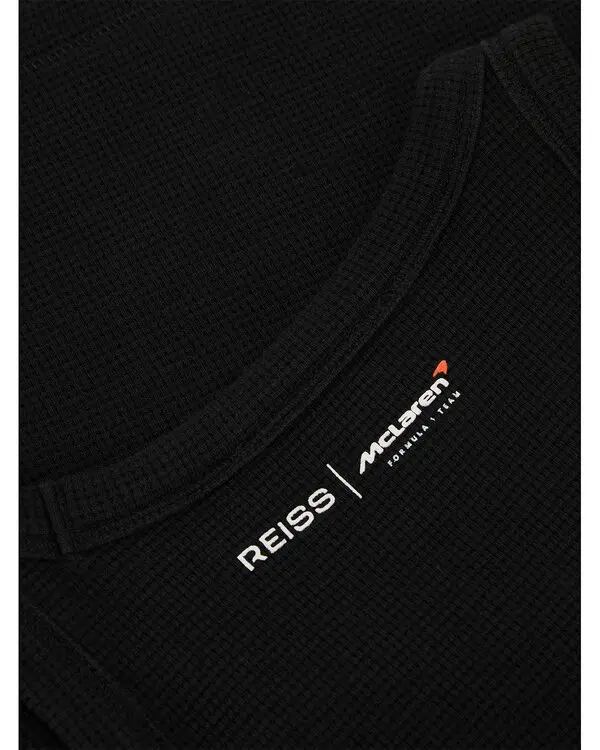 REISS Sleeveless Waffle Knit Top