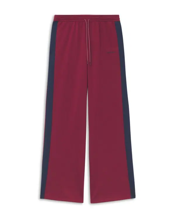 Alexander McQueen Technical Flare Drawstring Track Pants