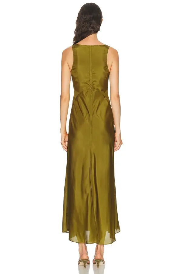 EAVES Freda Maxi Dress - Olive