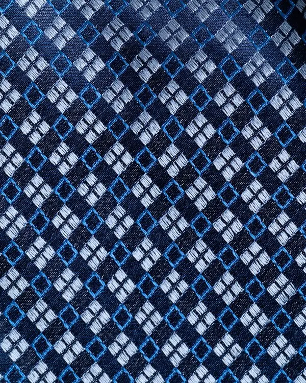 Bloomingdale'S Silk Classic Geometric Tie - Navy