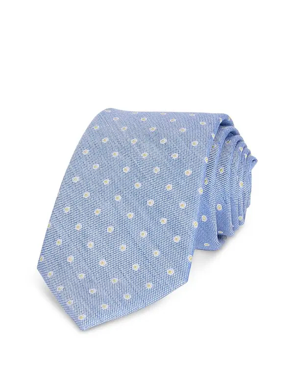 Bloomingdale'S Classic Dot Tie Exclusive - Blue
